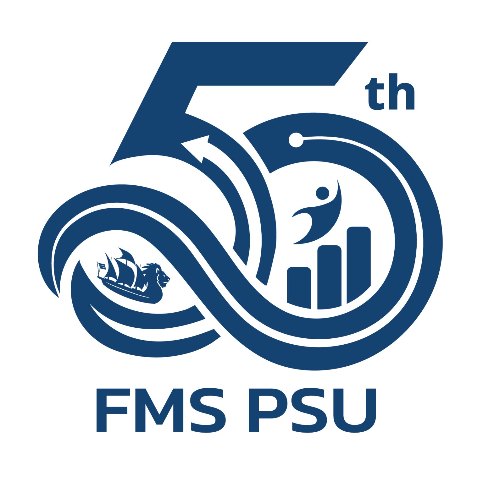 50th FMS Logo – Faculty of Management Sciences, Prince of Songkla ...