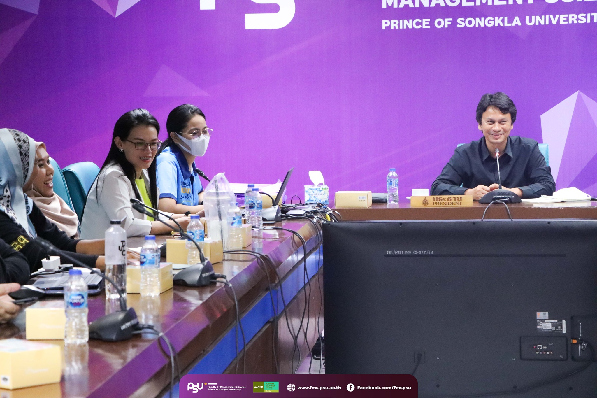 ต้อนรับคณะศึกษาดูงานจาก Graduate School of Business, Universiti Sains ...